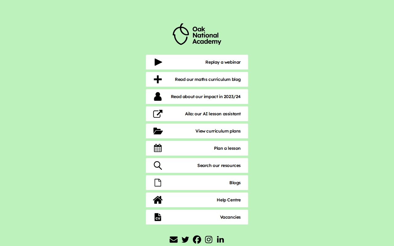 Oak National Academy